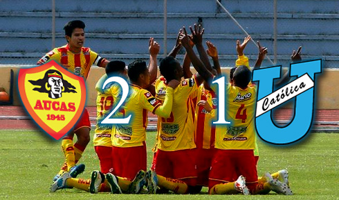 Fútbol Ecuador Serie A (2-1) Aucas no afloja la punta de la segunda ...