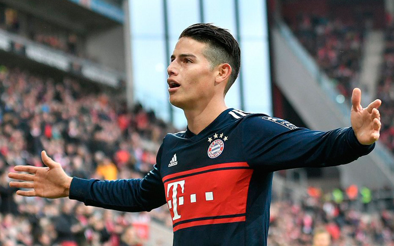 Bundesliga James Rodríguez volvió a marcar y el Bayern Múnich está aún ...