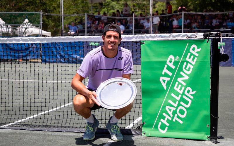 Deportes Tenis Varios Emilio Gómez entra al top 200 luego de coronarse ...