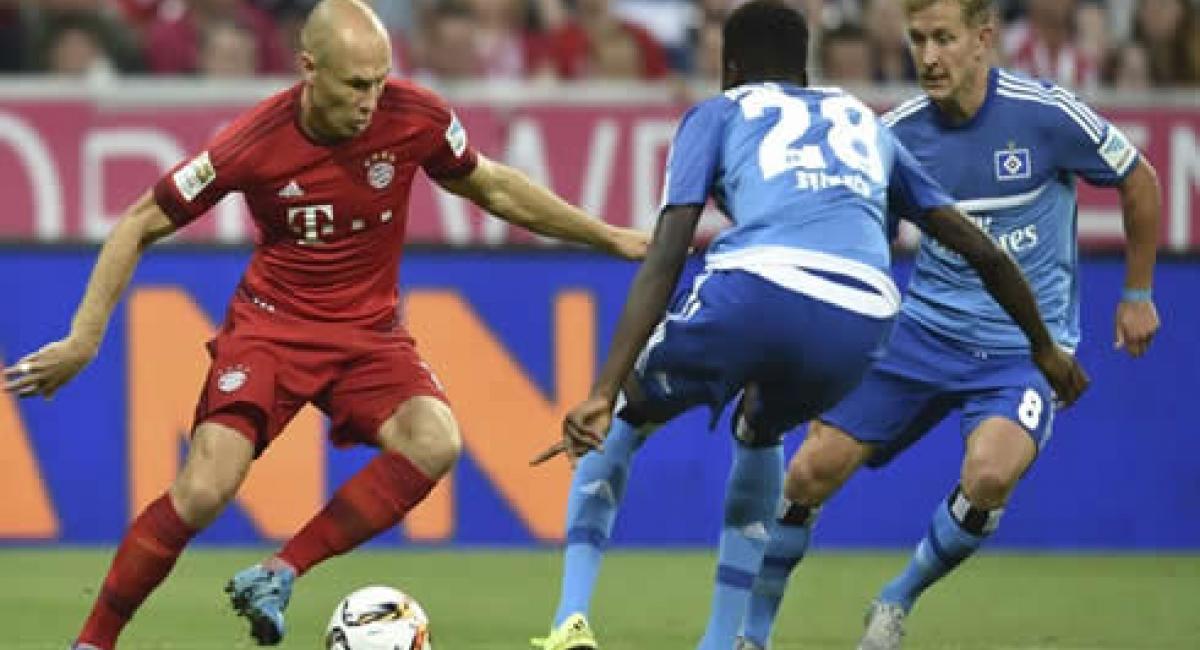 Fútbol Europa Bundesliga (5-0) Bayern Munich goleó al Hamburgo en el ... Fútbol Europa Bundesliga (5-0) Bayern Munich goleó al Hamburgo en el ...