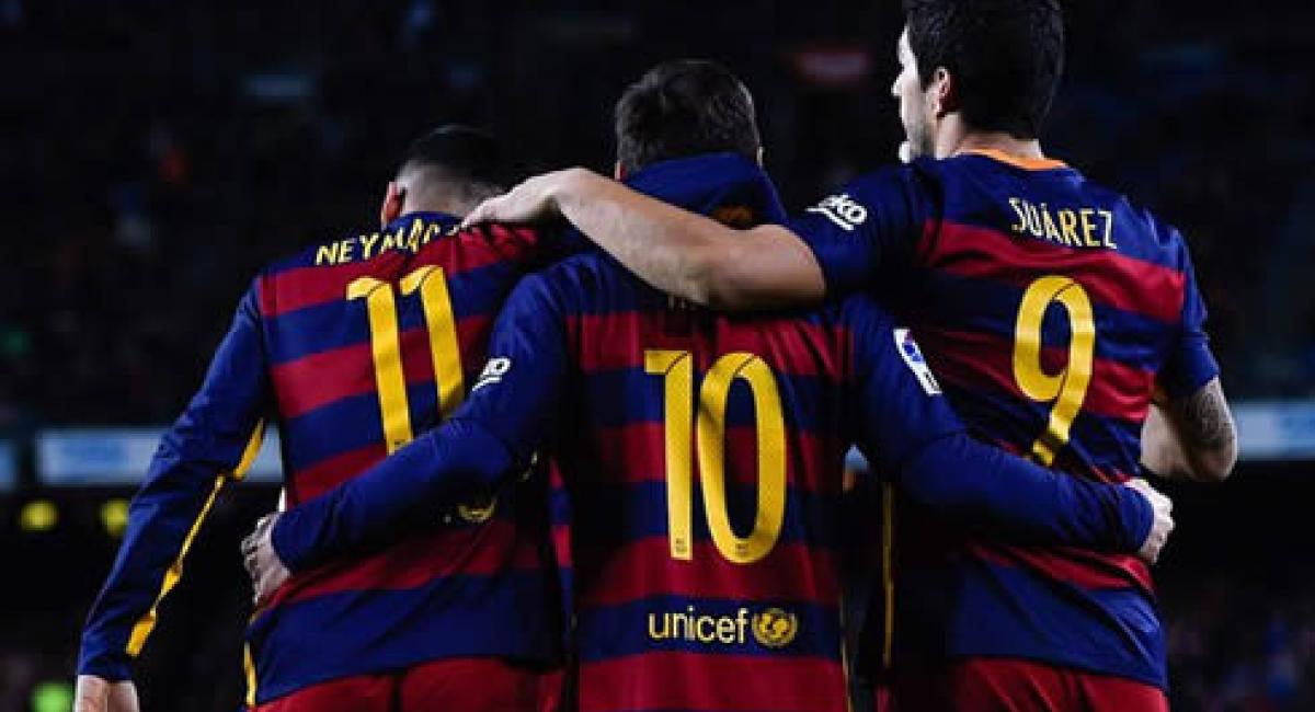 Fútbol Europa Champions League Con goles de la MSN, Barcelona clasificó ... Fútbol Europa Champions League Con goles de la MSN, Barcelona clasificó ...